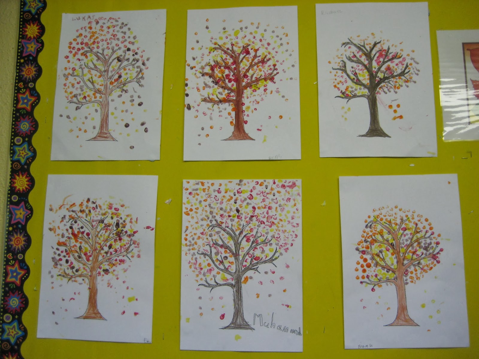 First Class Fun in Room Fourteen!: Autumn Art